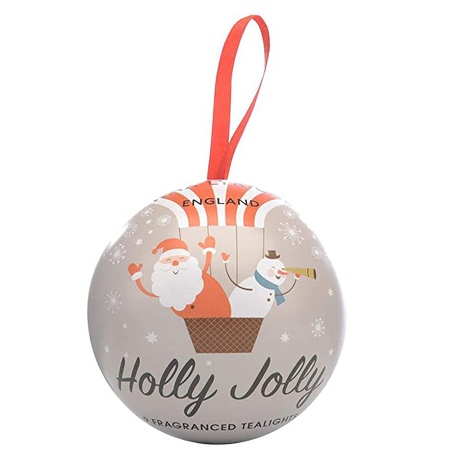 Wax Lyrical - Christmas Snowy Night Tealights Bauble - Lily, Jasmine ...