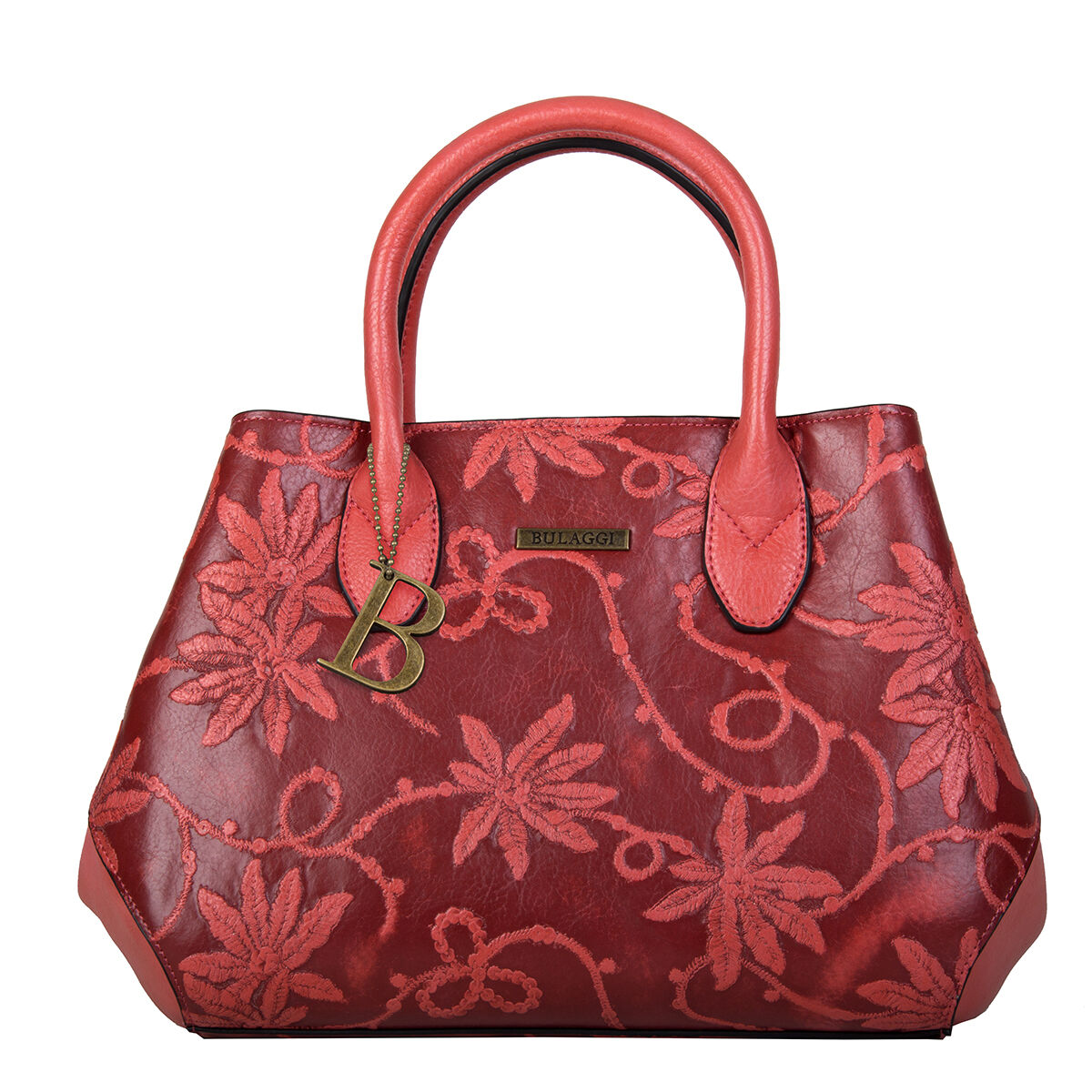 Bulaggi Collection- Rose Handbag (Size 27x23x12 Cm) - Red - 3550310 - TJC