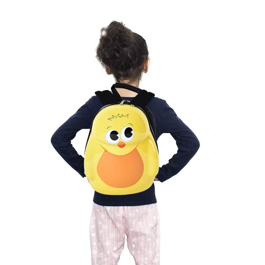 Cute Bee Kids Backpack (Size 31x23x9cm) - Black and Yellow - 3608399 - TJC