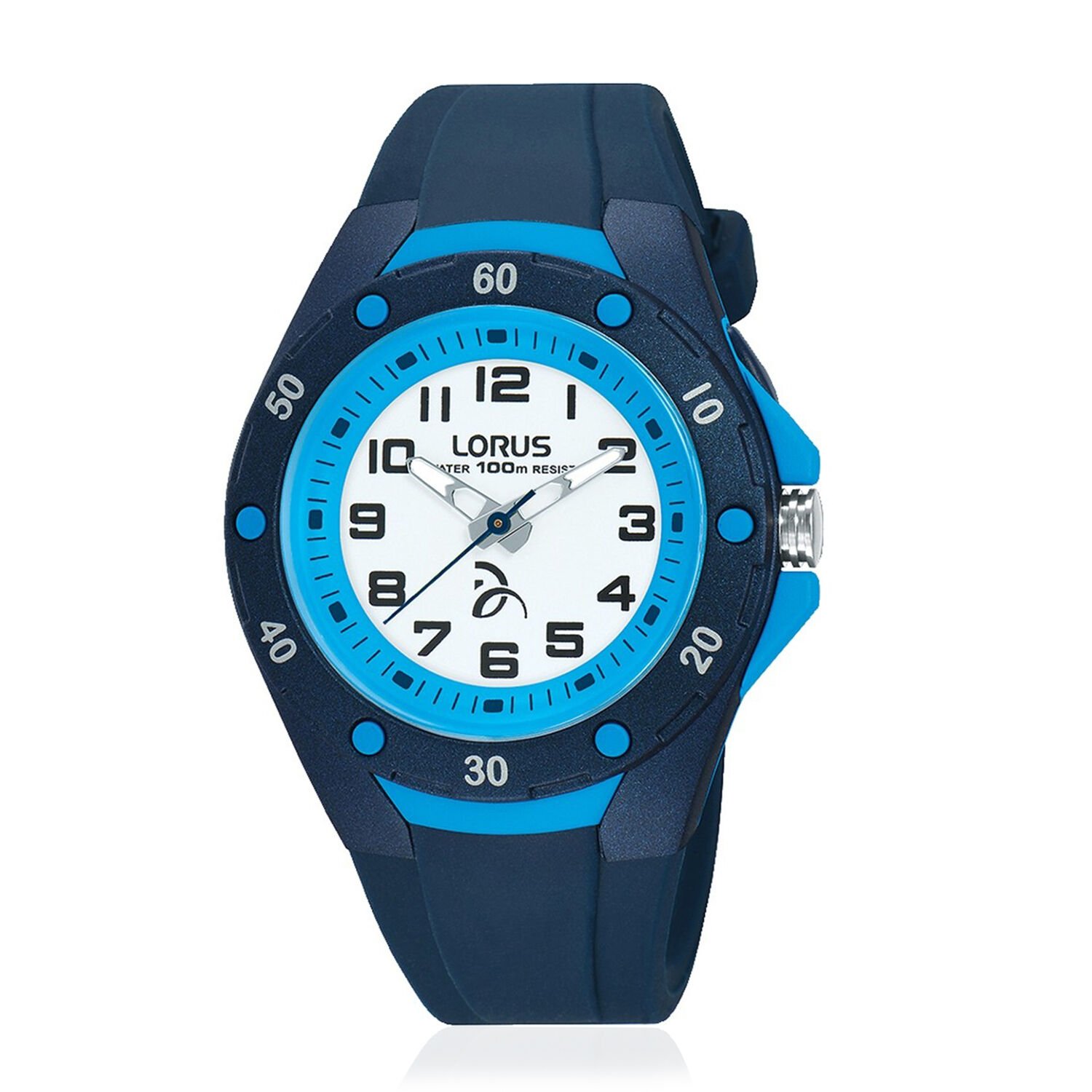 LORUS Childrens 100M Water Resistant Watch in Navy Blue - 6069113 - TJC