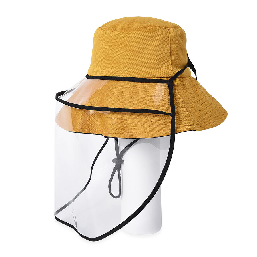 Bucket Protection Hat with Detachable Safety Protective Face Eye ...