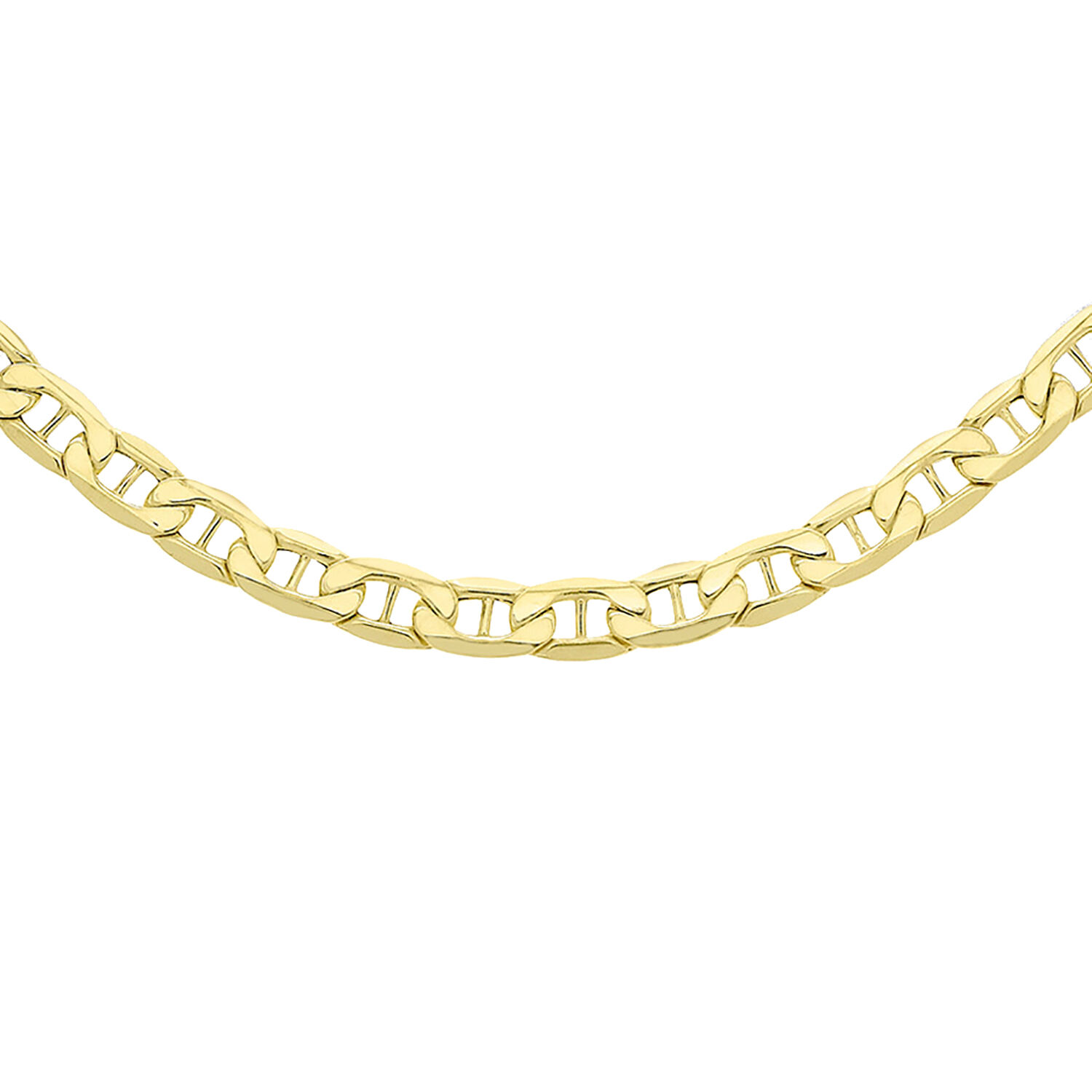 Hatton Garden Close Out Rambo Chain Necklace in 9K Yellow Gold 20 Inch ...