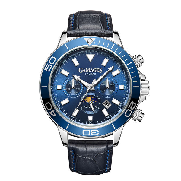 Limited Edition - GAMAGES OF LONDON Hand Assembled Rotating Moon Phase ...