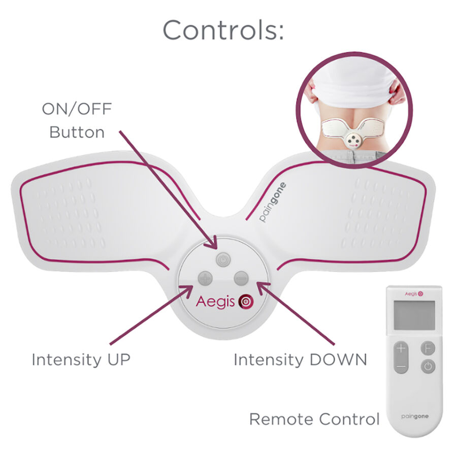 Aegis - Shield Against Back Pain (with 2xGel Pads) - 6067628 - TJC