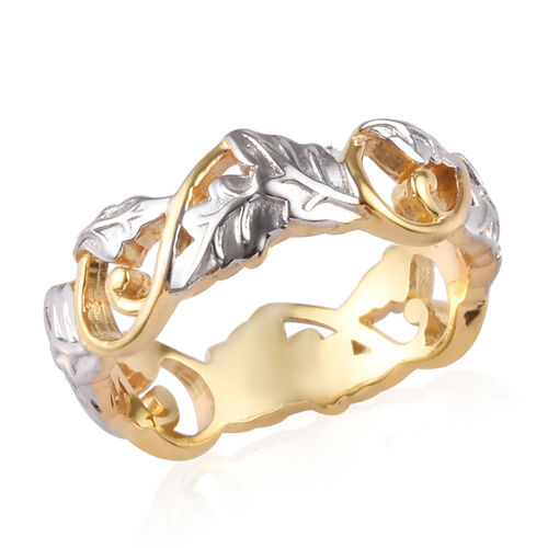 Lead Ring in Platinum and Gold Plated Sterling Silver - M3605736 - TJC