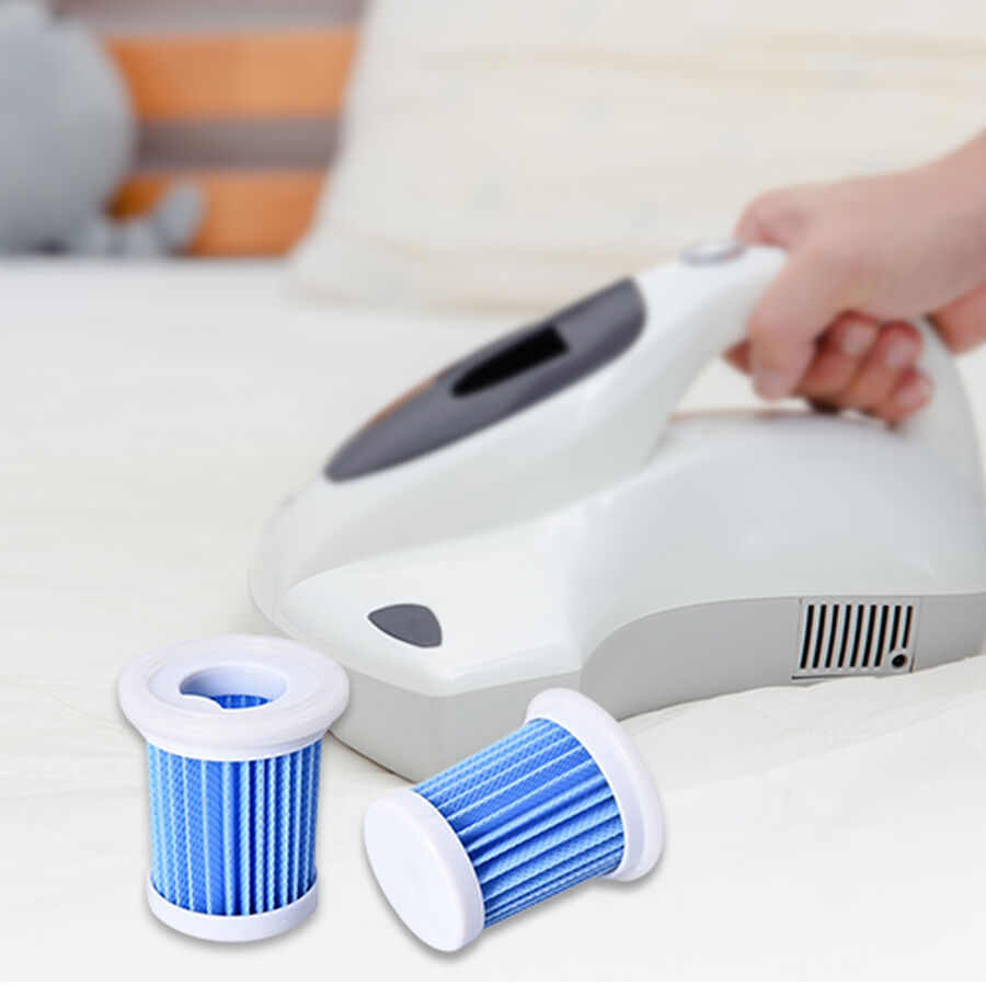 Set of 6 - HEPA 11 Filter (Size 5 Cm) - White and Blue - 3506435 - TJC