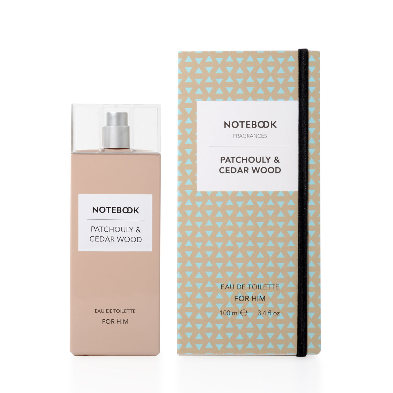 Notebook Fragrances Patchouli and Cedarwood Eau De Toilette 100ml ...