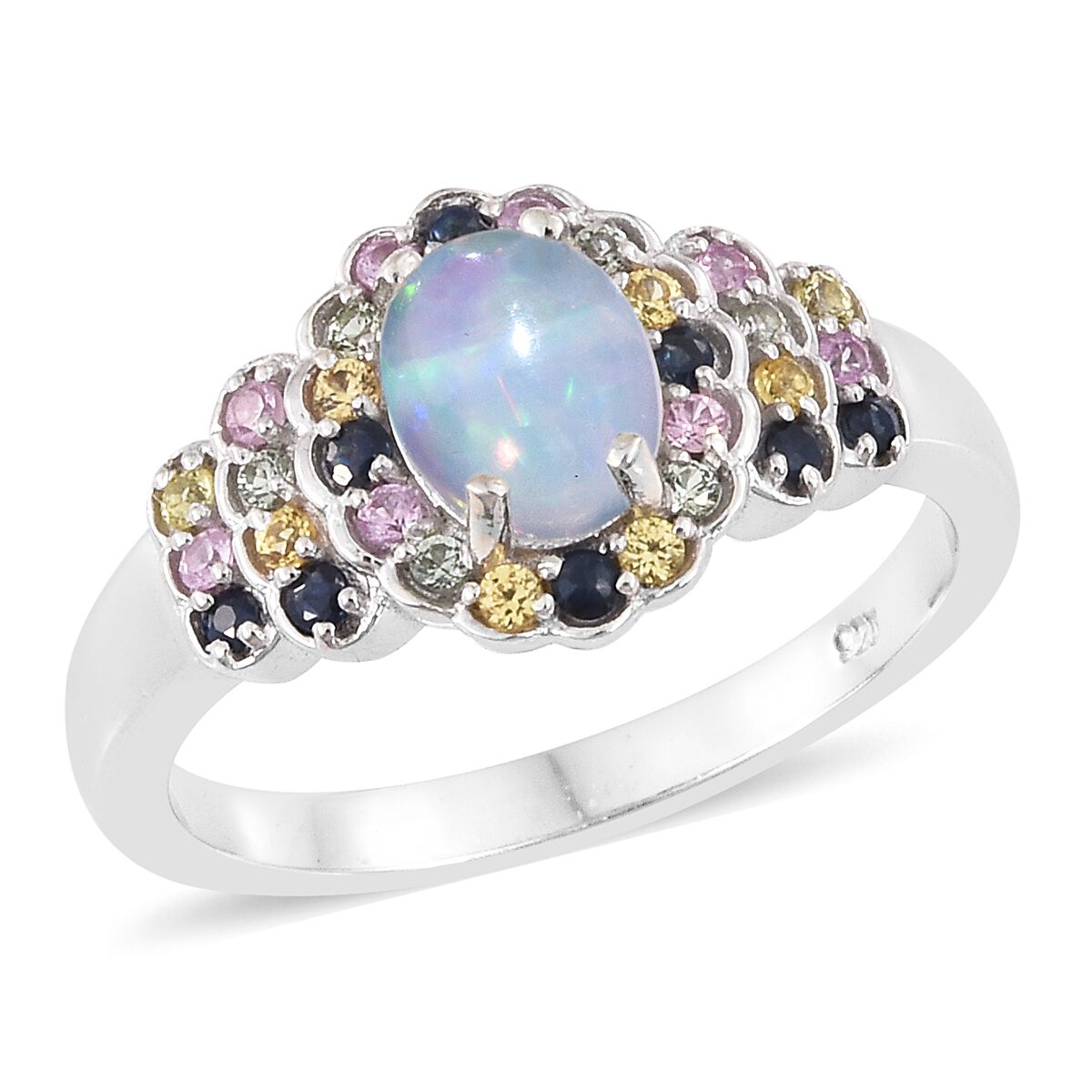 AAA Ethiopian Welo Opal (Ovl), Kanchanaburi Blue Sapphire, Orange ...