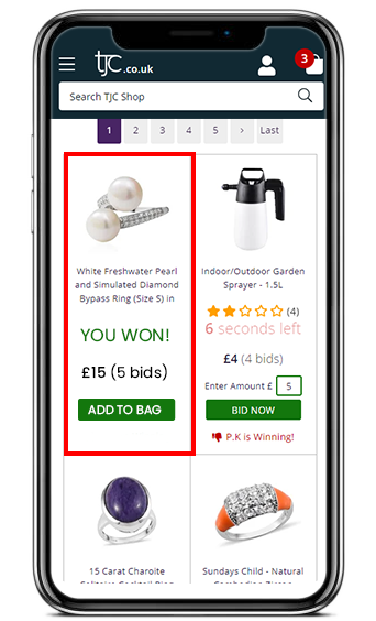 Rising Auction Help | TJC