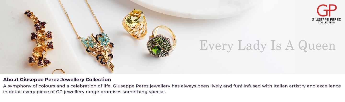 GP South Sea Golden Pearl and Multi Gemstone Classic Ring in Black ...