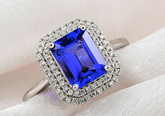 Aquamarine Rings | Silver, Gold, Aquamarine & Diamond Rings in UK | TJC