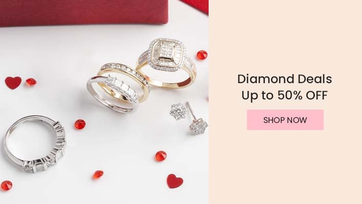 Certified Diamond Jewellery in Gold & Silver Online in UK | TJC
